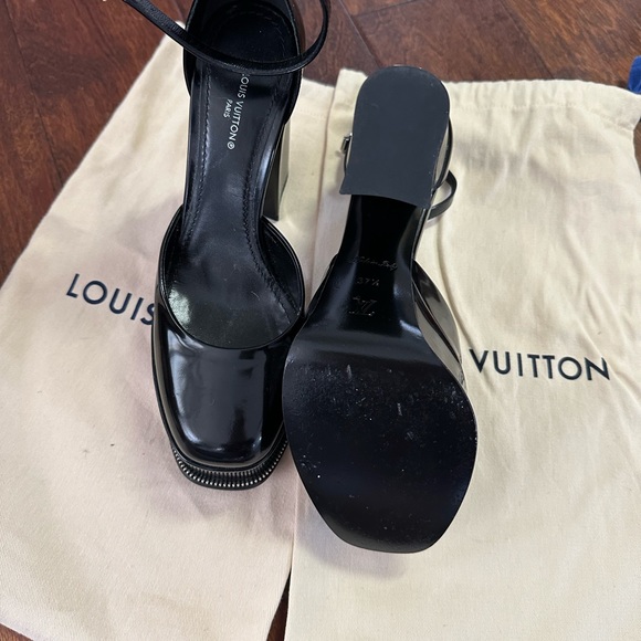 Louis Vuitton | Shoes | Louis Vuitton Platform Heels | Poshmark